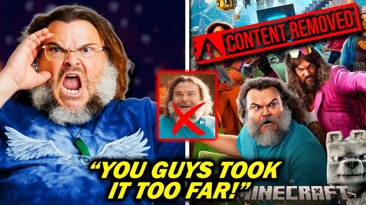 Jack Black BLASTS Rowdy Audiences As Minecraft Is REMOVED From Theatres ...