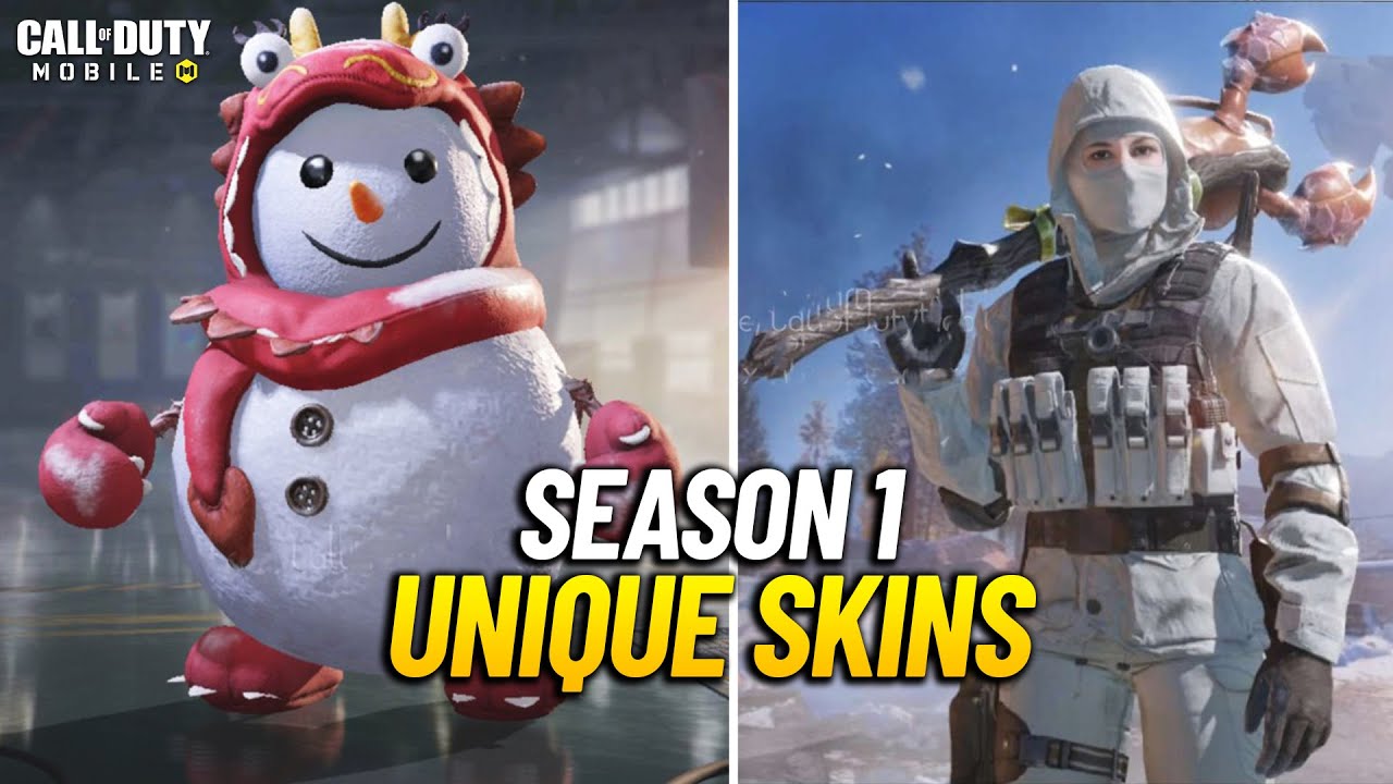 All Bobble head Dolls & Machate skins in Season 1 CODM - YouTube