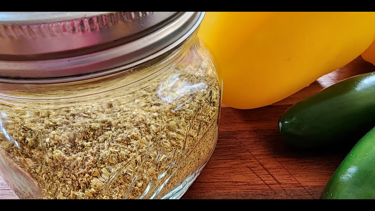 Homemade Ground Spices #dehydrating - YouTube