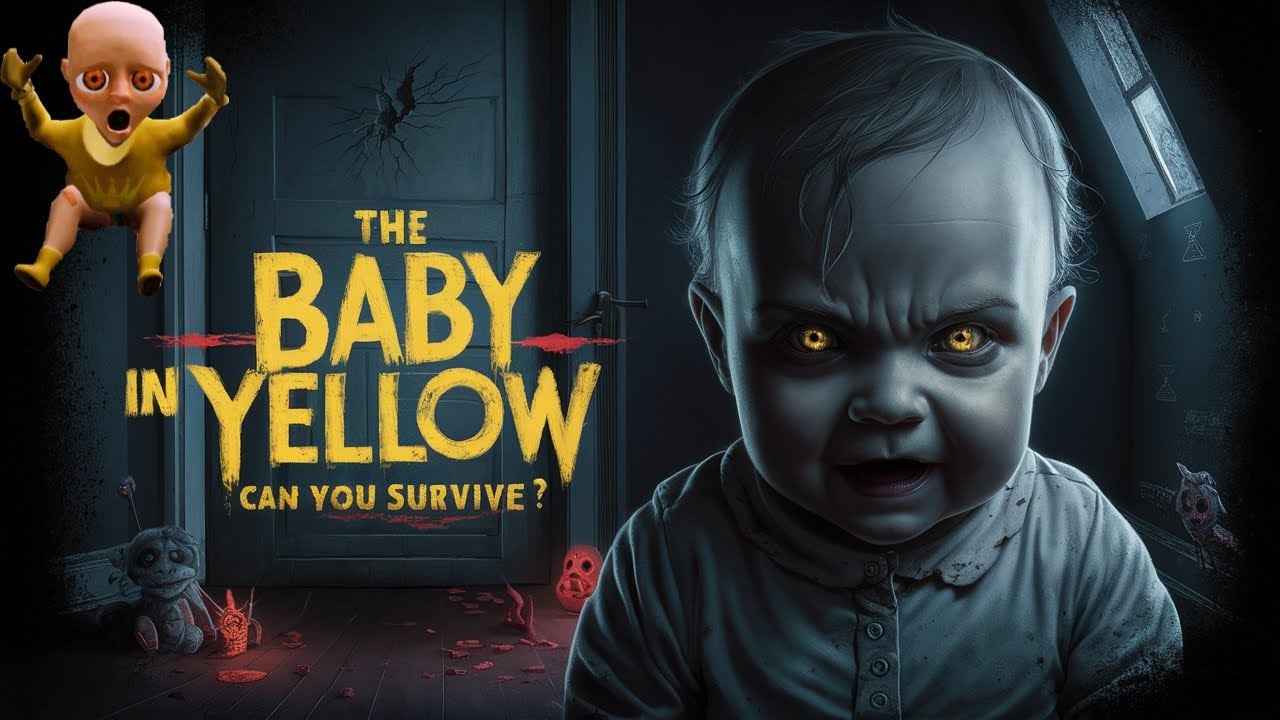 ESCAPING FROM🥵THIS DANGEROUS BABY🫣 #viralvideo #horrorgaming #gaming ...