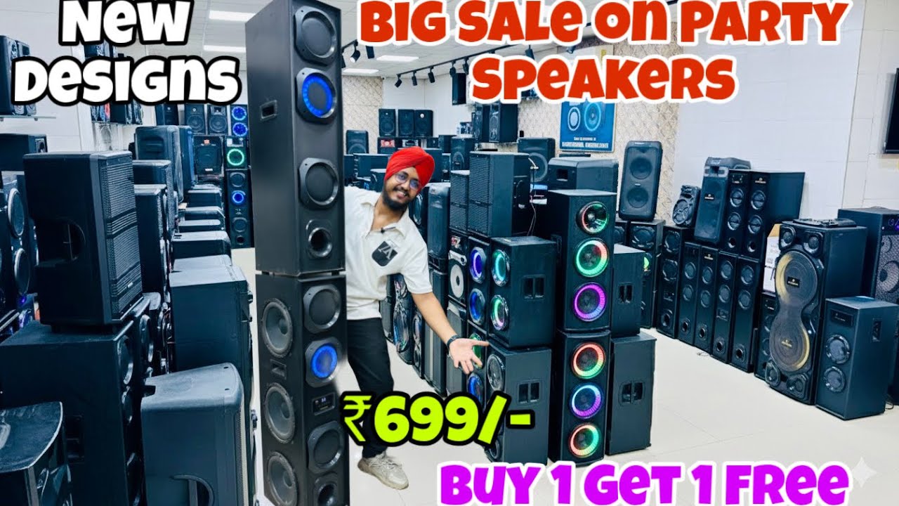 Biggest Sale on PARTY BOX 😱|Dhoom 6 Pro🔥|BIGGEST Party Box 😍| BIG SOUND ...