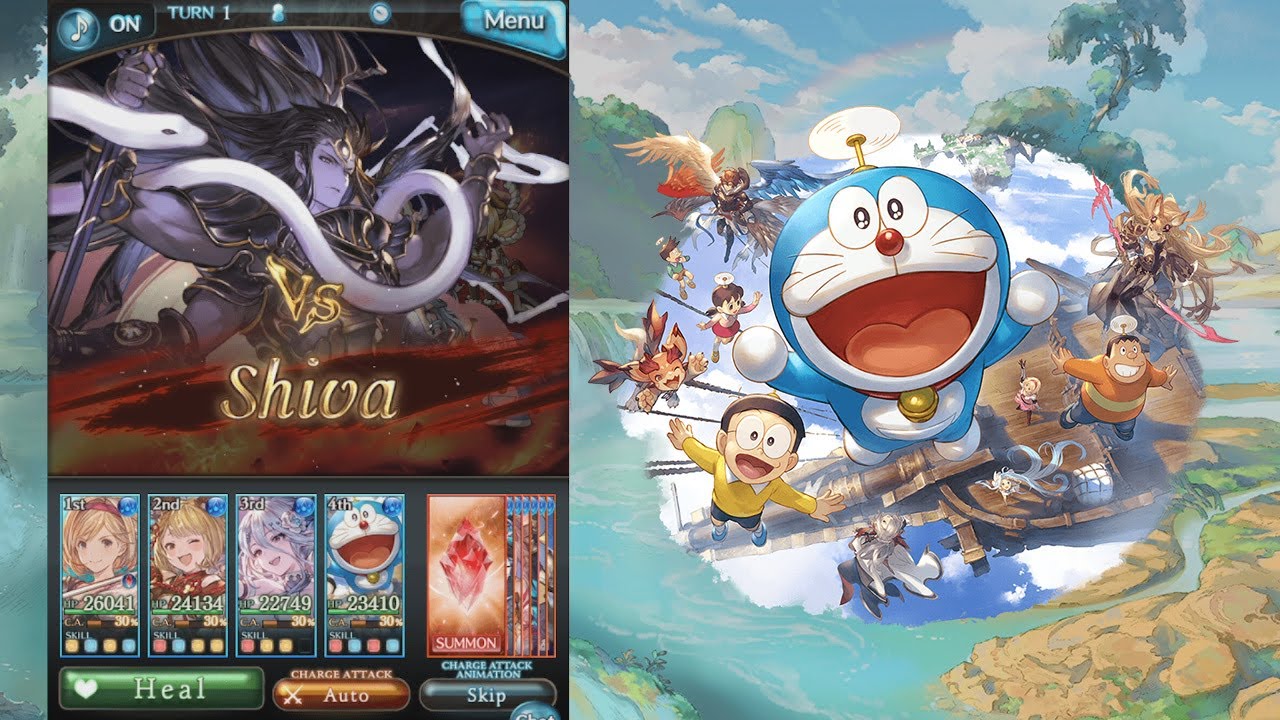 [GBF] Doraemon Test Run - YouTube