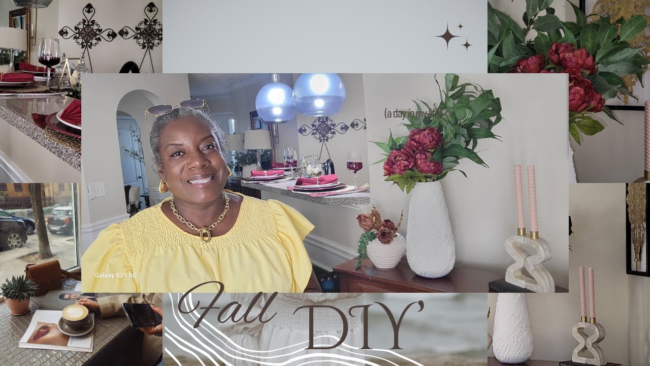 High End Fall DIY's ~ Fall 2024~ Afloral Dupe~ Fall Home Tour - YouTube