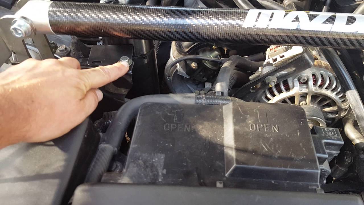 Oil catch can, Mazda RX 8. - YouTube