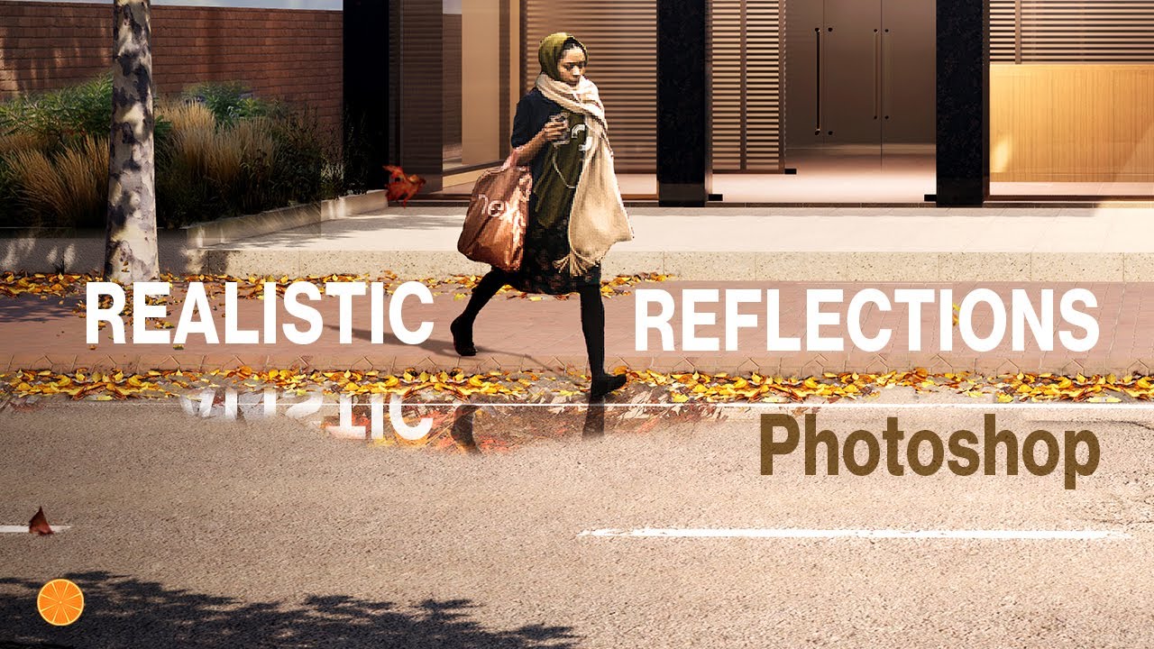 How to Create Water Reflections in Photoshop - YouTube