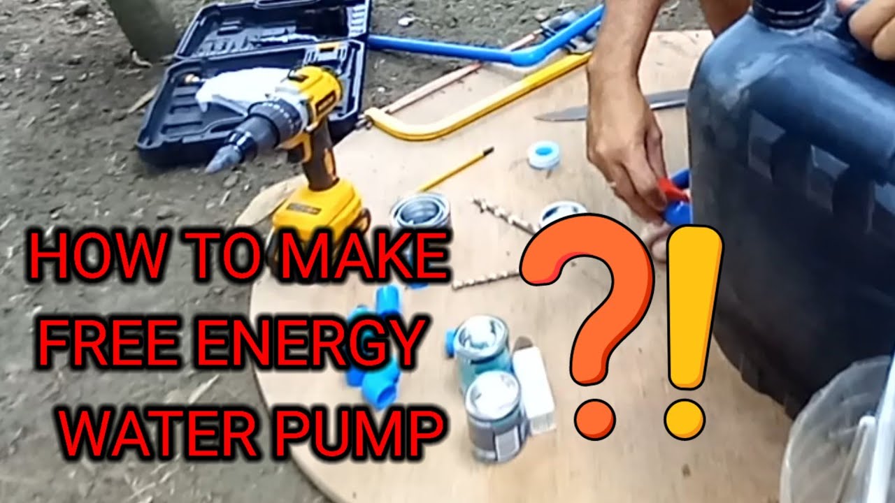 HOW TO MAKE FREE ENERGY WATER PUMP/free electricity water pump #GreyAz ...