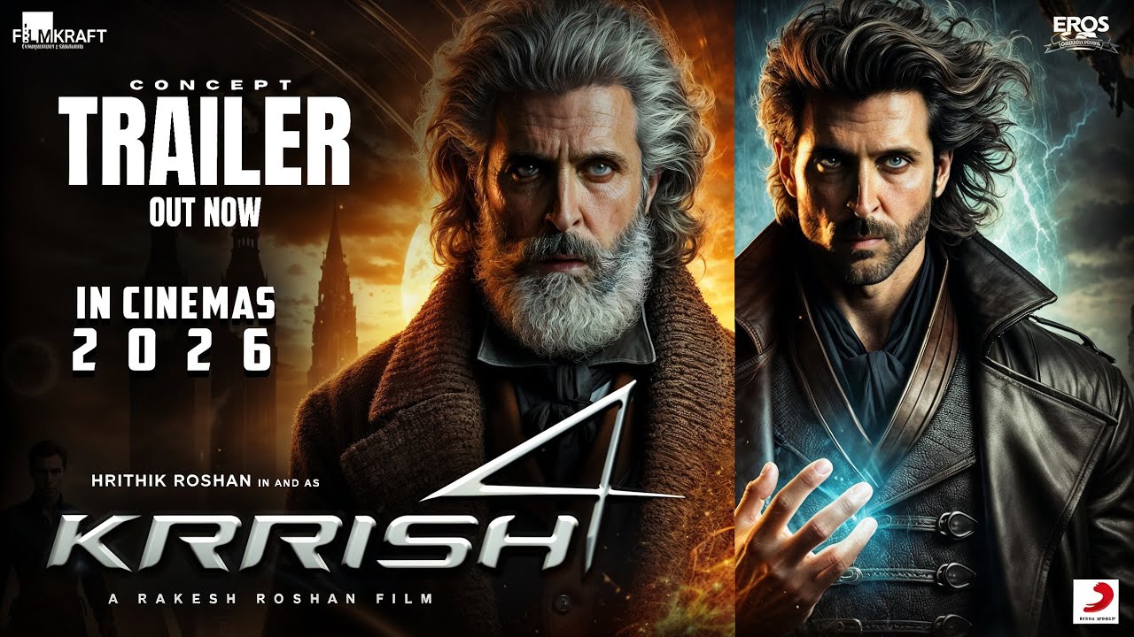 KRRISH 4 | CONCEPT TRAILER | Hrithik | Nora Fatehi | Priyanka Chopra ...
