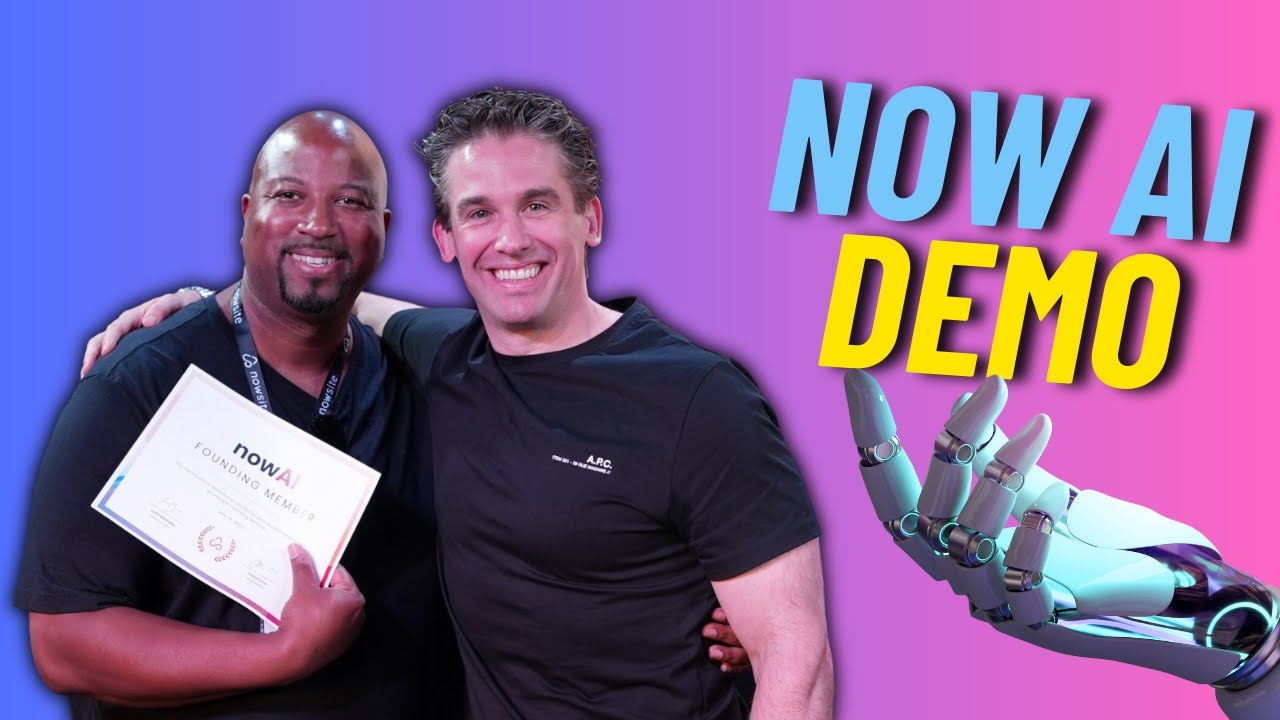 MyAI | 🤯The Mind-Blowing Live Demo with Nowai Founder | Nowsite - YouTube