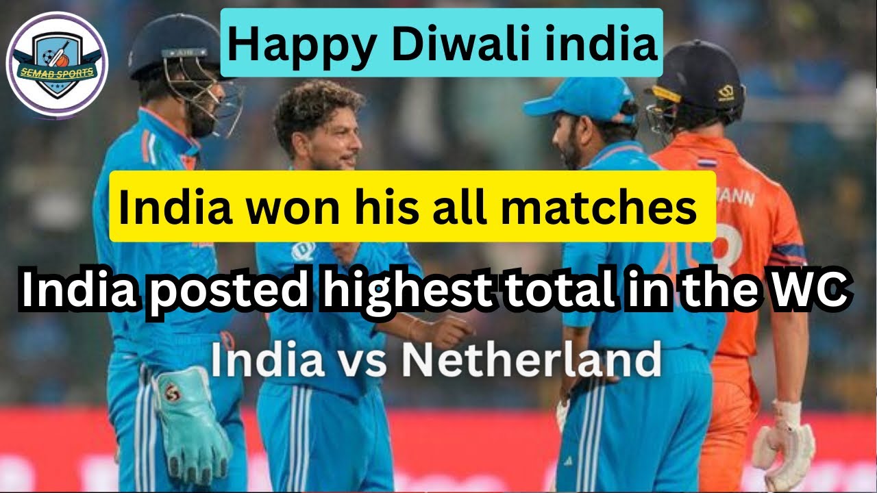 Diwali gift from Indian cricket team | India posted highest runs in WC ...