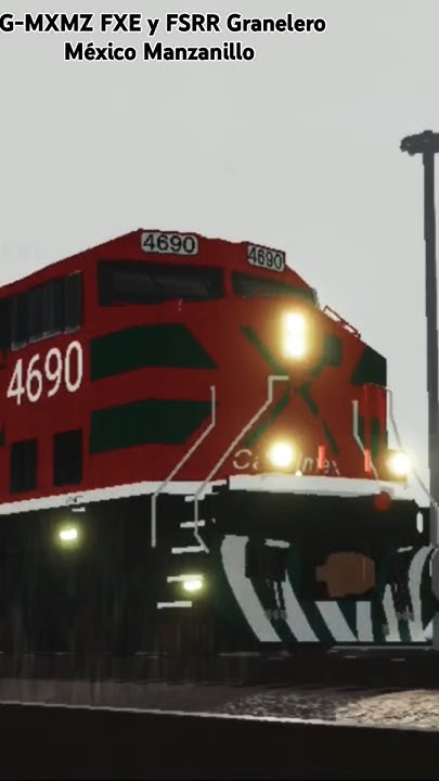 G-MXMZ FXE y FSRR Granelero México Manzanillo #trainsferromex #ferromex #railway - YouTube