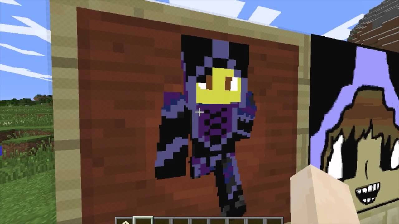 Mc Map maker - CUSTOM PICTURES IN MINECRAFT!! - YouTube