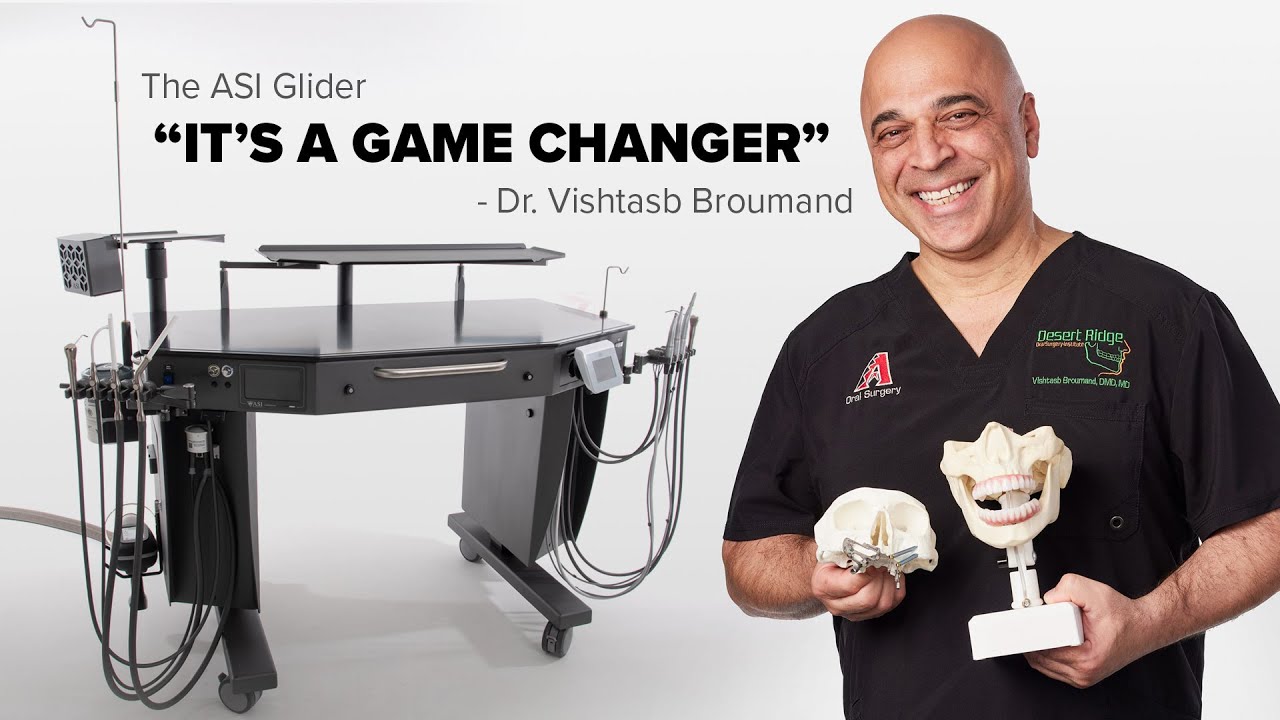 Dr Broumand discusses how ASI’s Glider integrated dental surgical table ...