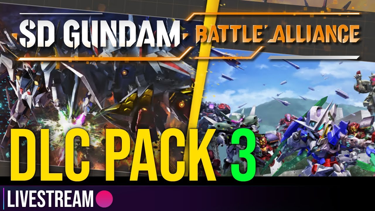 SD Gundam Battle Alliance DLC Pack 3 Full Playthrough - YouTube
