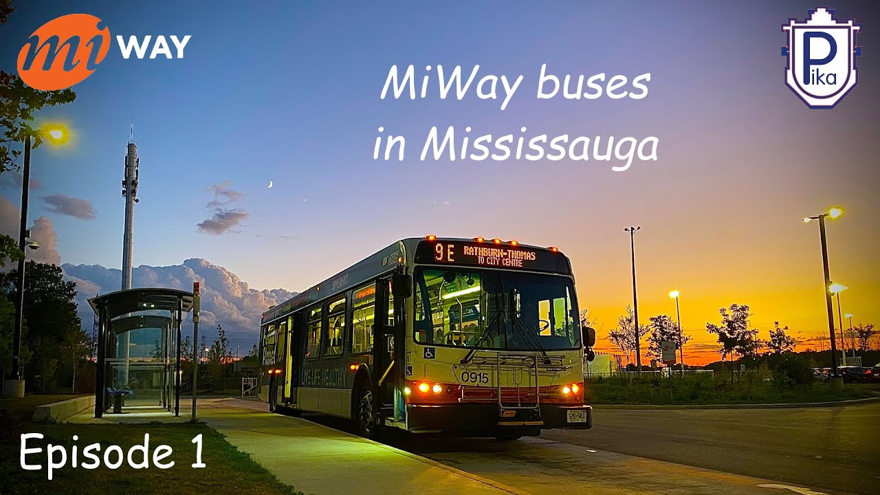 MiWay buses in Mississauga | Episode 1 - YouTube