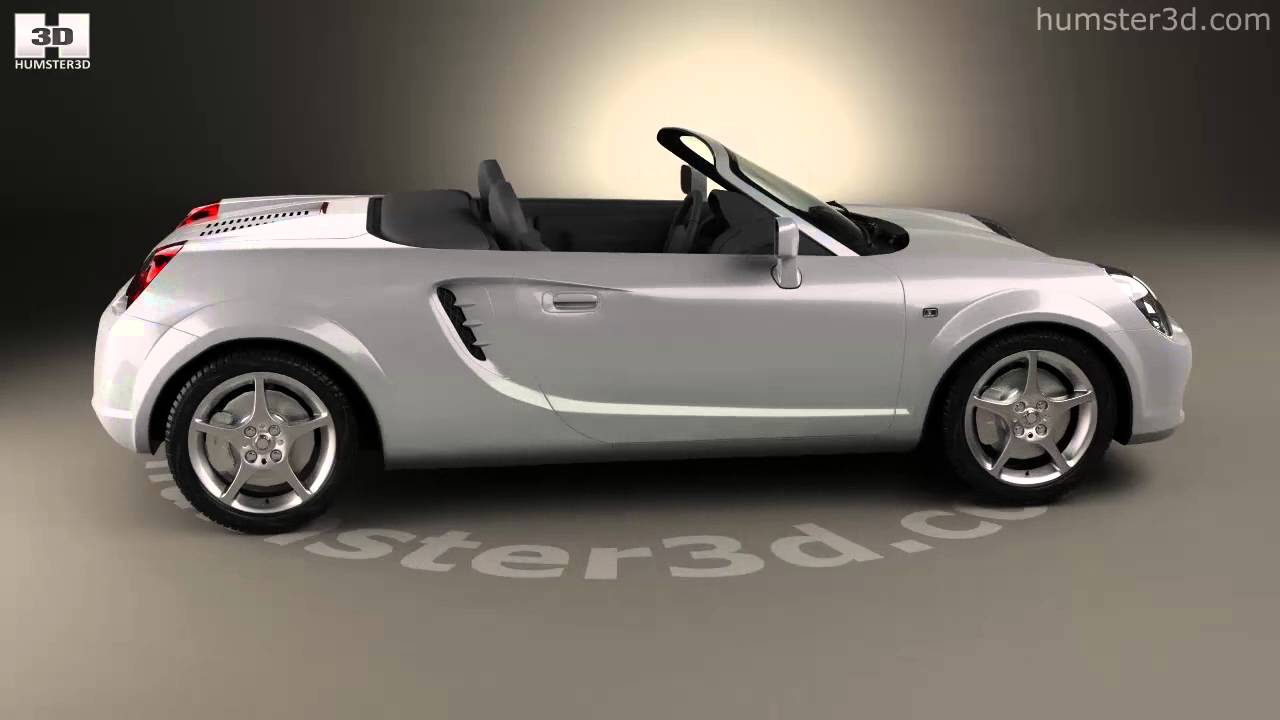 Toyota MR2 Roadster 2005 3D model by 3DModels.org - YouTube