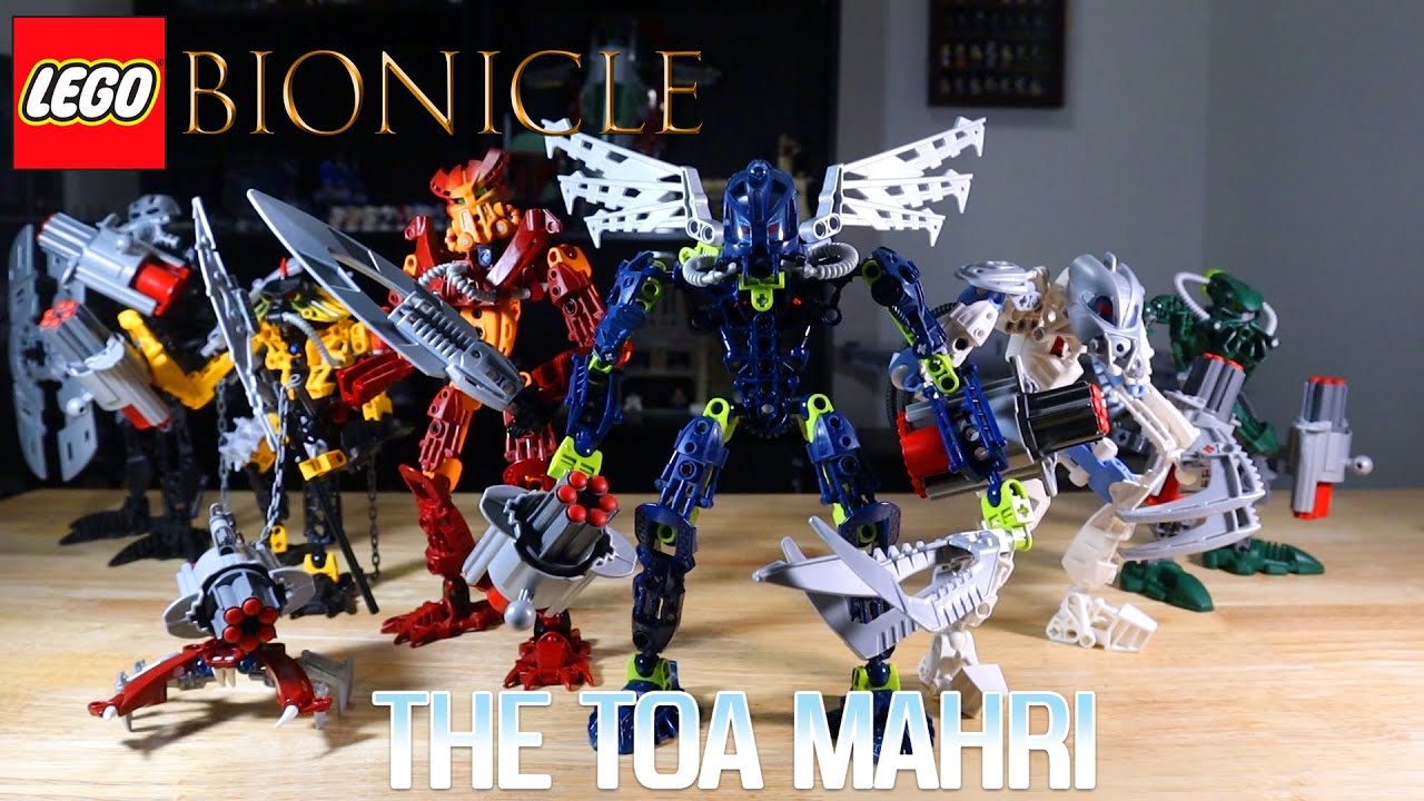 Bionicle Retro Review: The Toa Mahri - YouTube
