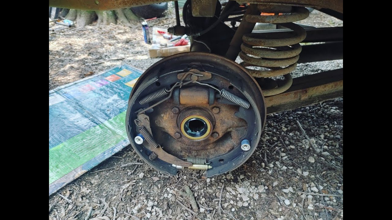 Installing axle seals in a 1964 Chevy C10 #nonamenationals #c10 - YouTube