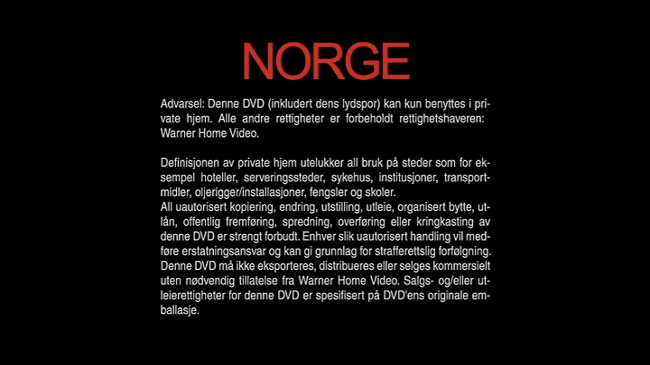 Warning screens in different languages - YouTube