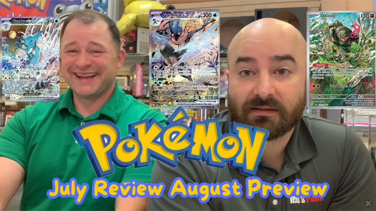 Review of July Pokemon Business and News and a preview of August in the ...