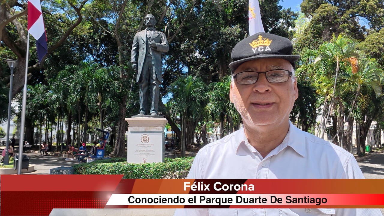El parque Duarte de Santiago de los Caballeros - YouTube