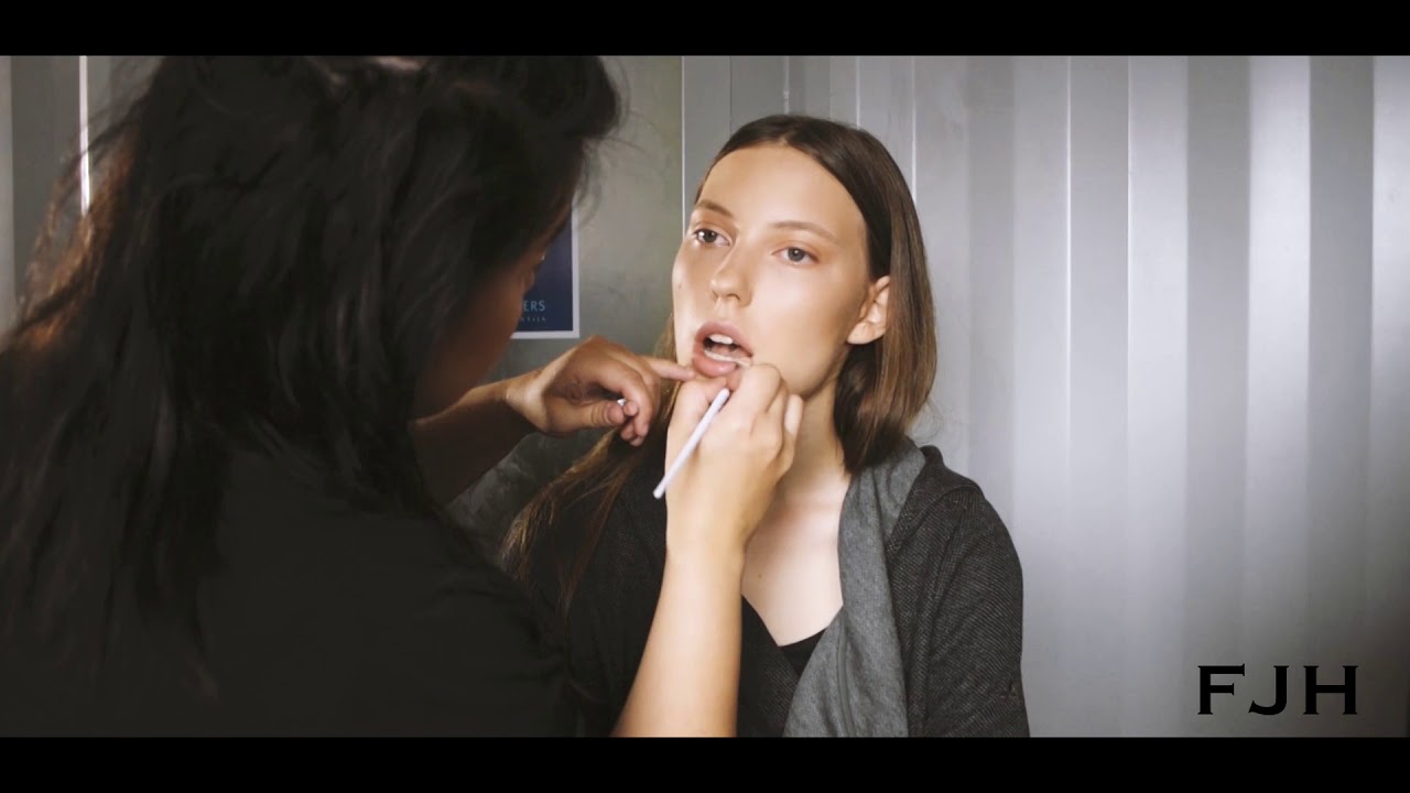 Behind the Scenes: Makeup department of Helsinki Fashion Week 2018 ...
