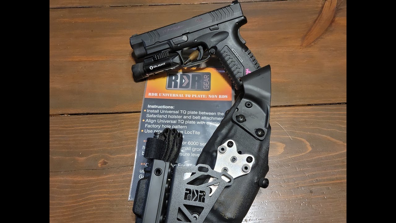 RDR Gear Universal TQ Plate: Will It Fit On A Safariland 6395 For A ...