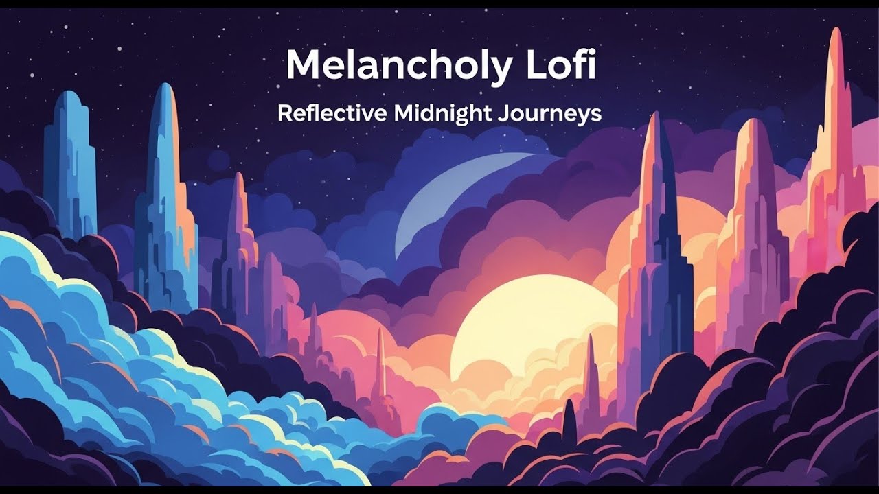 Midnight Melancholy Lofi for Reflective Journeys 🌌 (Deep Chill Mix ...