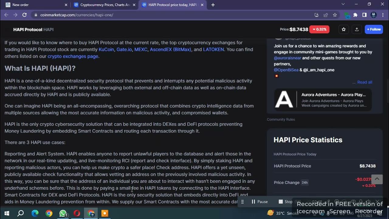 What is HAPI coin - YouTube