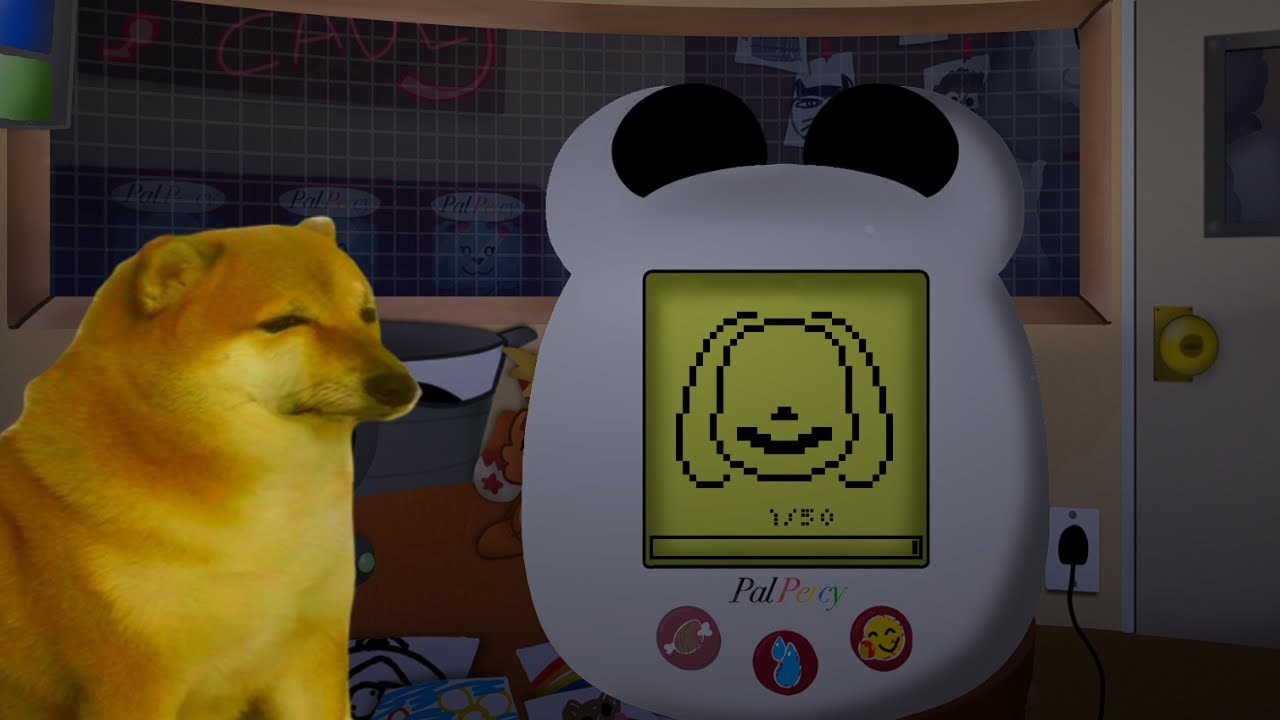 Tem algo de errado com esse tamagotchi (Playtime with Percy) - YouTube