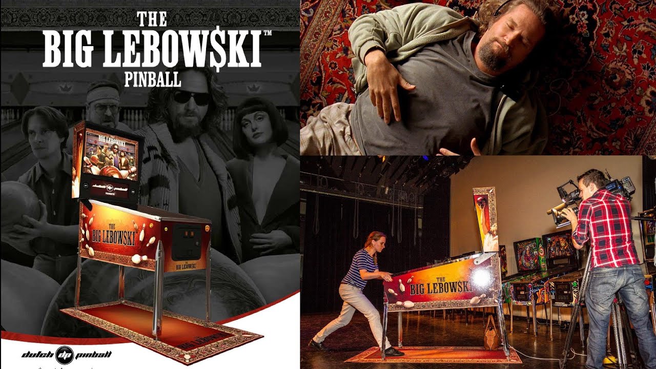 The incredible story of the BIG LEBOWSKI pinball with ENGLISH SUBTITLES ...