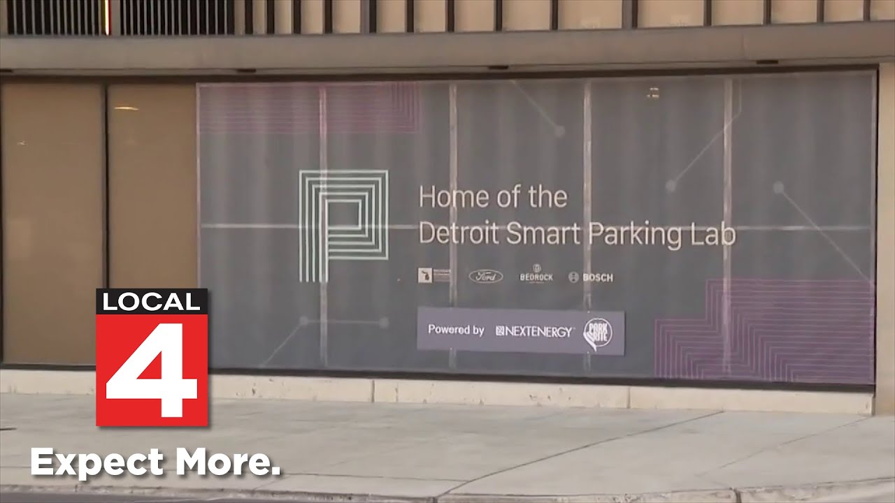 A look at Detroit's Smart Parking Lab - YouTube