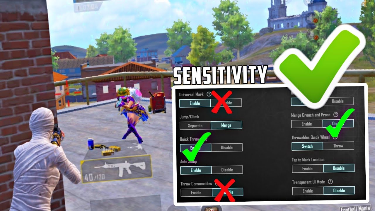 Update 2.3 | Best Settings & Sensitivity to Improve Headshot and Aim ...
