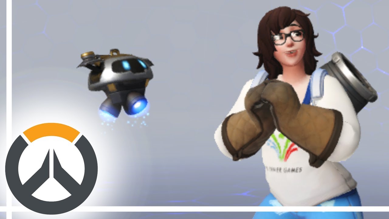 Overwatch Skin - Mei Pijamei (Aniversário) - YouTube