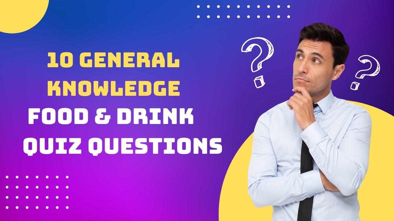 Pub Quiz | 10 Food & Drink Quiz Questions - YouTube