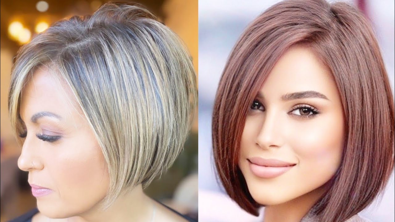 Awesome 👍 Jaw Length Bob Haircut For Professional Women 2023 Youtube