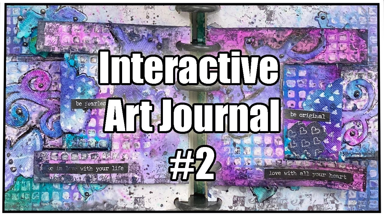 Interactive Art Journal Process -- Proceso de Art journal Interactivo ...