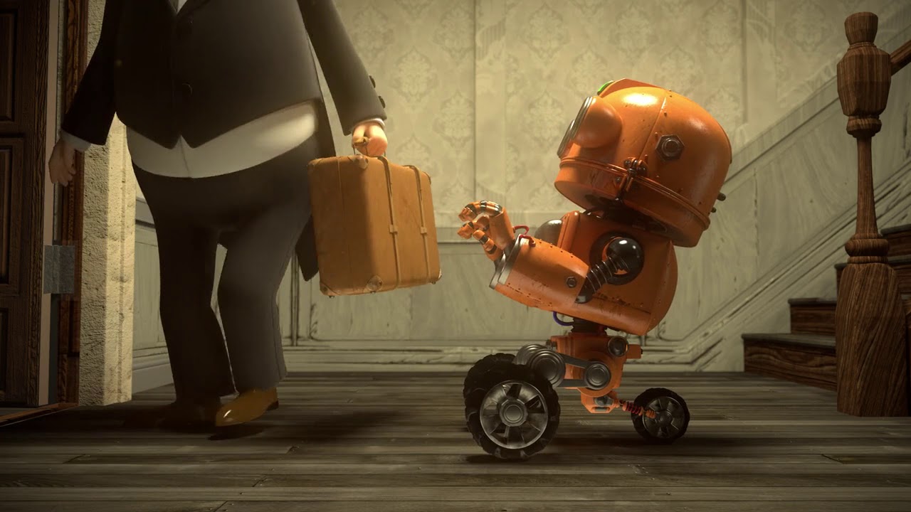 Api animation collection robot steward _ Baby Animation - YouTube