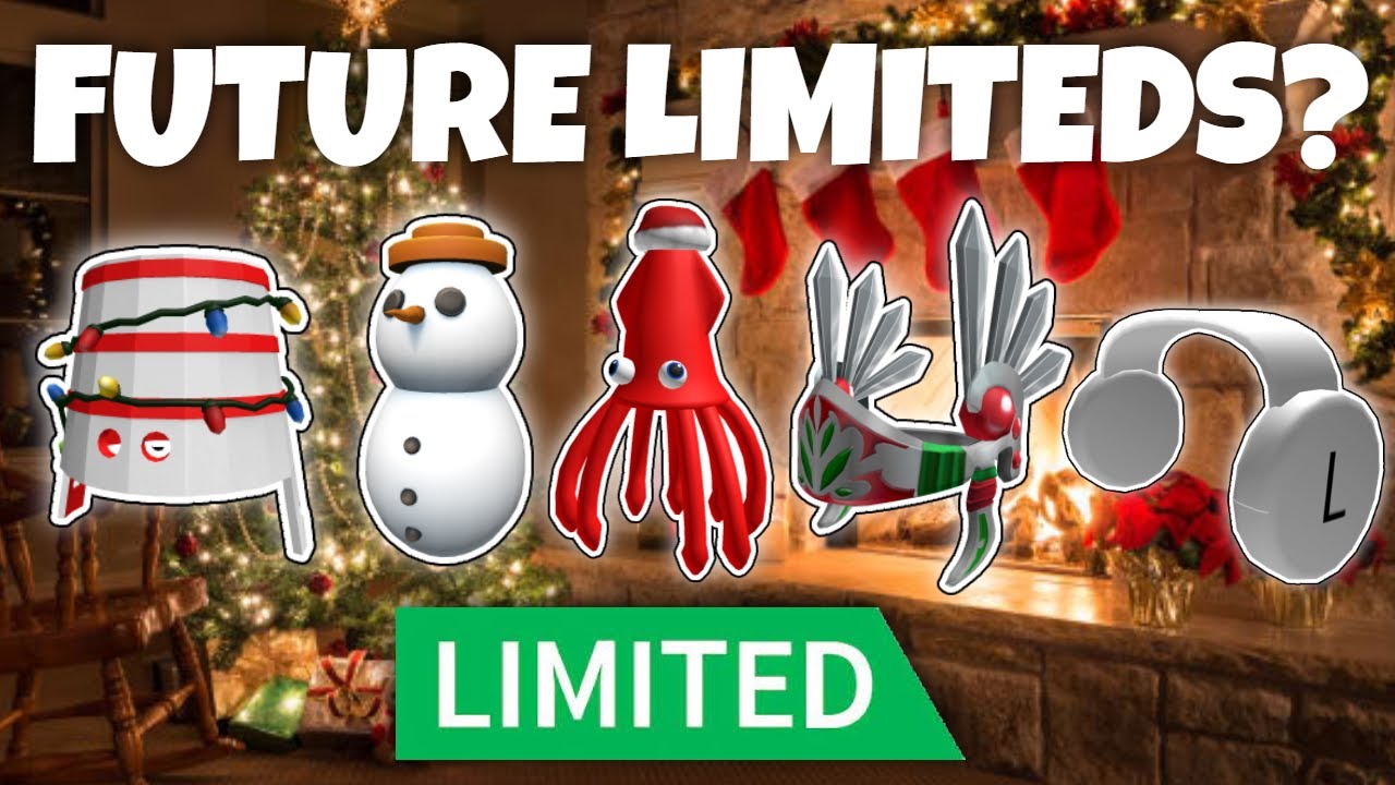 Upcoming Christmas Limiteds In Roblox! - YouTube