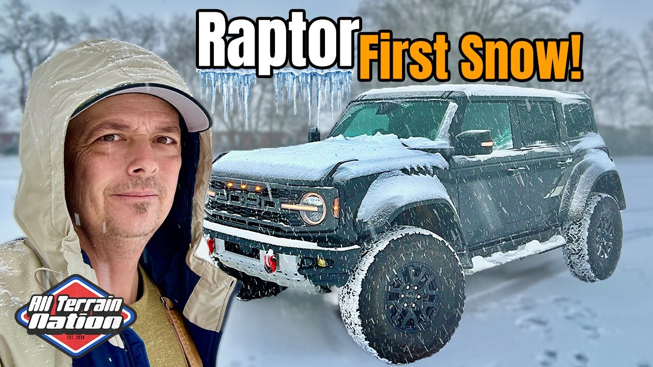 Snow and a Ford Bronco Raptor - What could go wrong? - YouTube