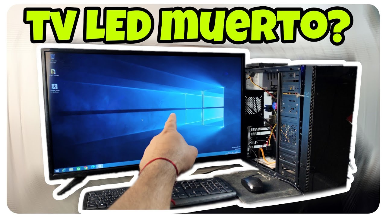 😲 No tires tu TV LED ROTO! ASÍ DE FÁCIL SE REPARA...👈🔥 MONITOR GAMER ...