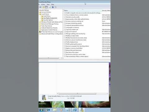 How to Lock pages in memory in Windows 7 - YouTube