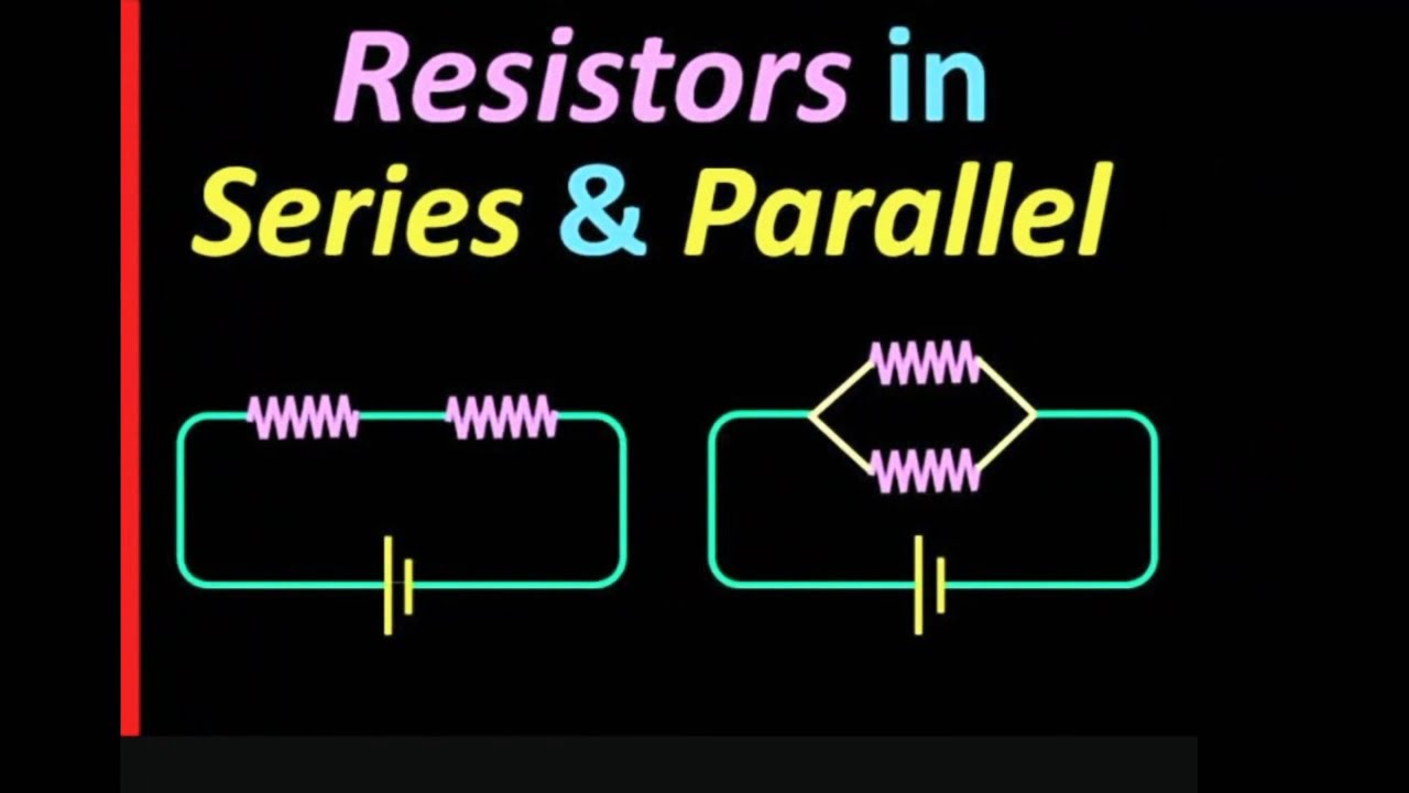 Combination of Resistors (Series and parallel), Ohm's law: Current ...