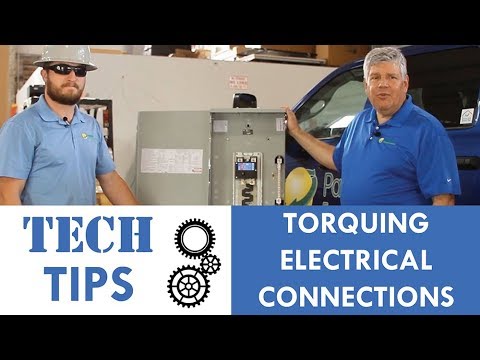 Torquing Electrical Connections - YouTube