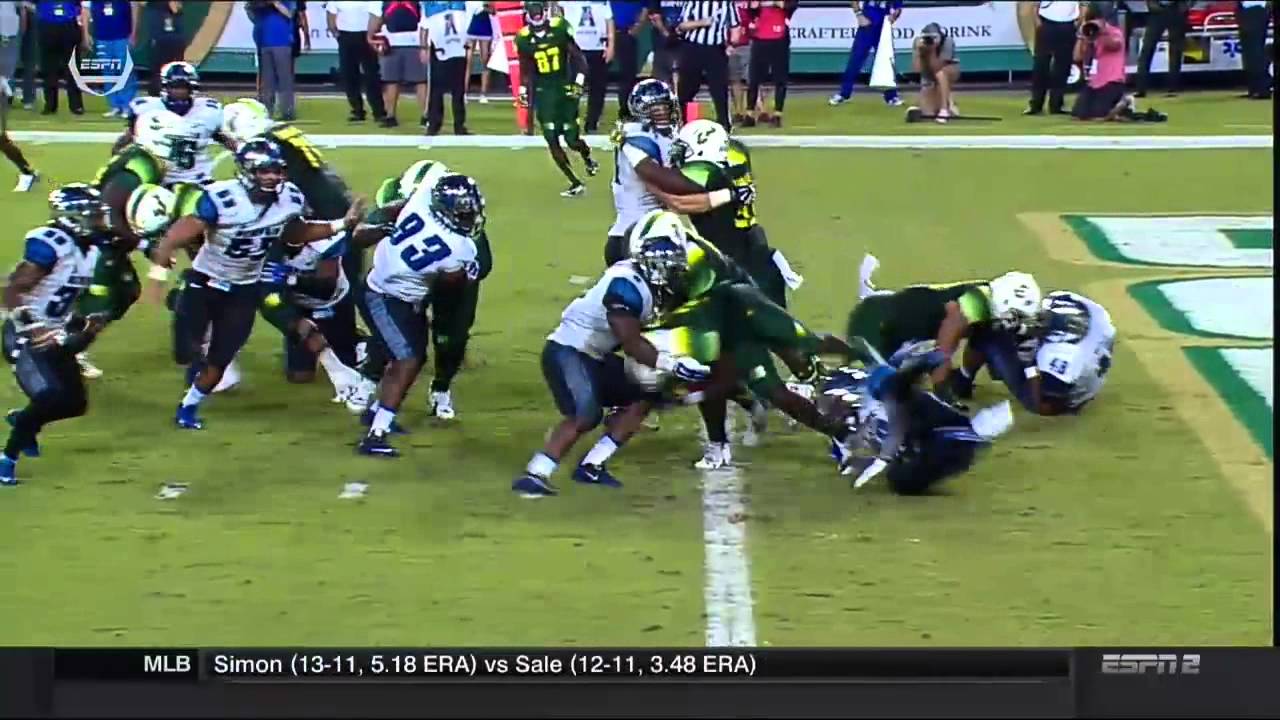USF vs Memphis 2015 Full Game Just the Plays - YouTube