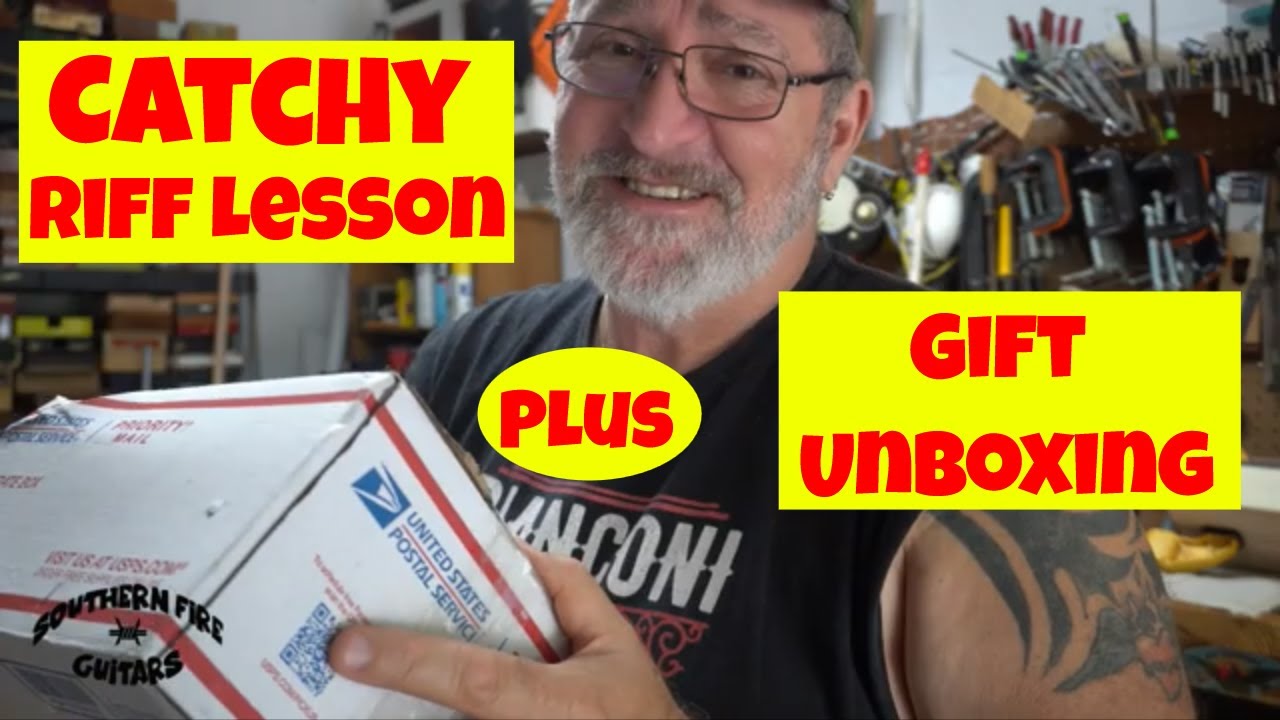 Requested Riff Lesson/ Package Unboxing - Very Cool - YouTube