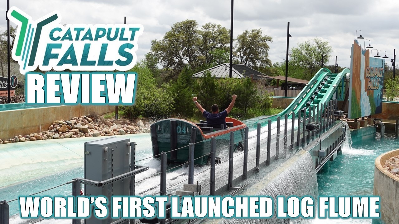 Catapult Falls Review, SeaWorld San Antonio Intamin Water Ride | World ...