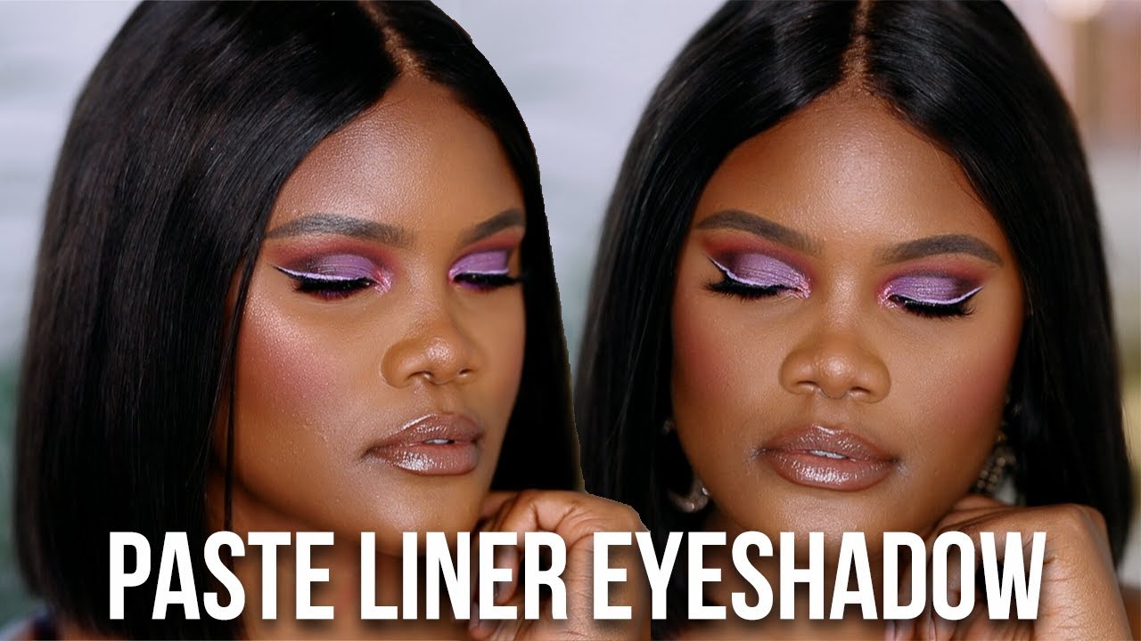 Purple Eyeshadow with Pastel Liner Eyeshadow Tutorial | Ale Jay - YouTube