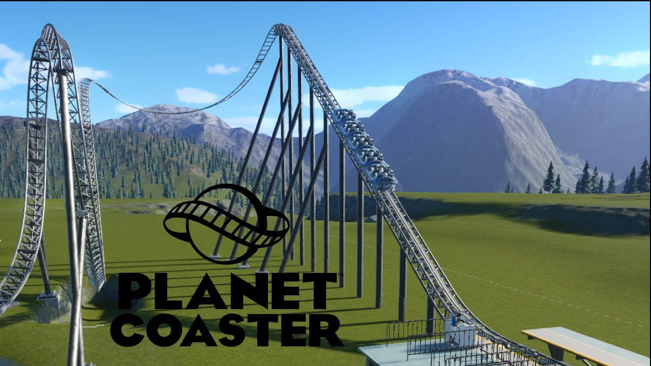 Planet Coaster | New Coaster | Loop And Lift Hill | Part 3 - YouTube