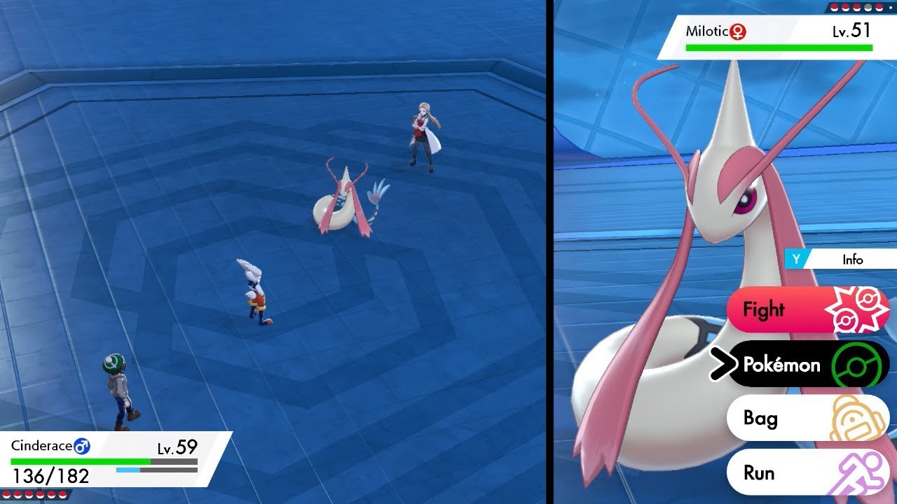 Pokémon Sword: Battle atop Rose Tower - YouTube