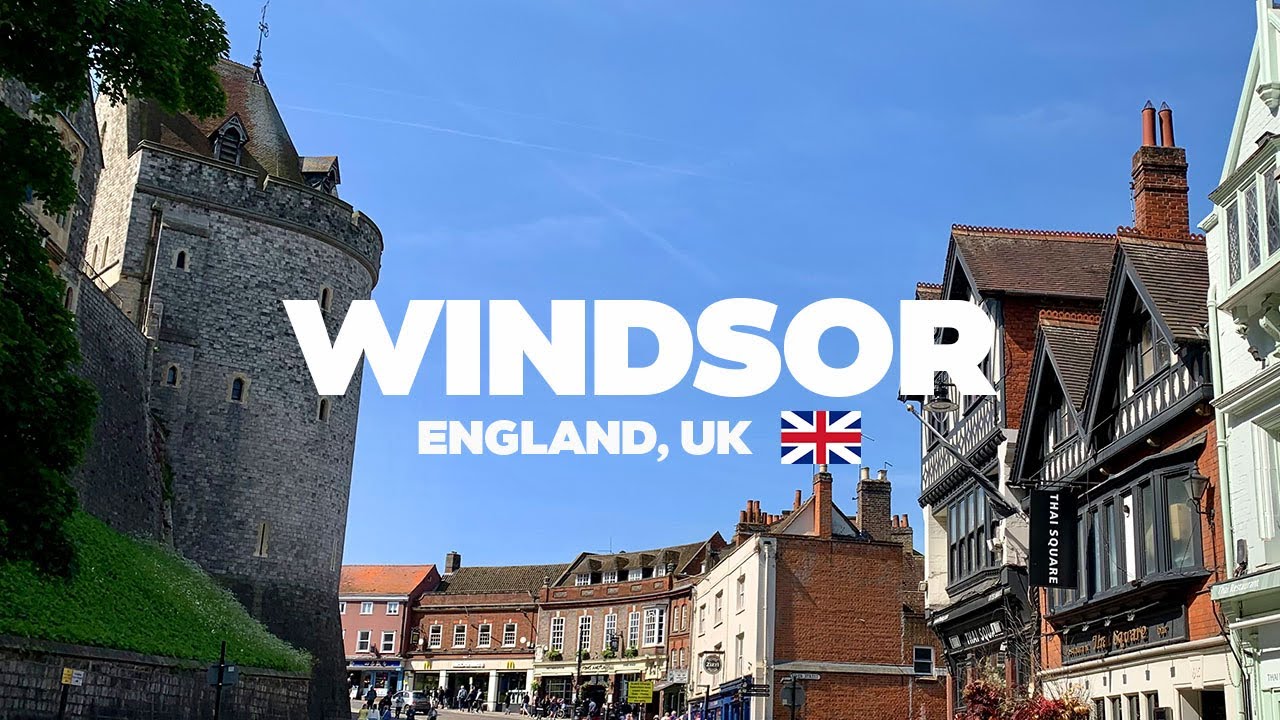 Windsor, Exploring the Charm of England's Historic Town | Walking Tour ...